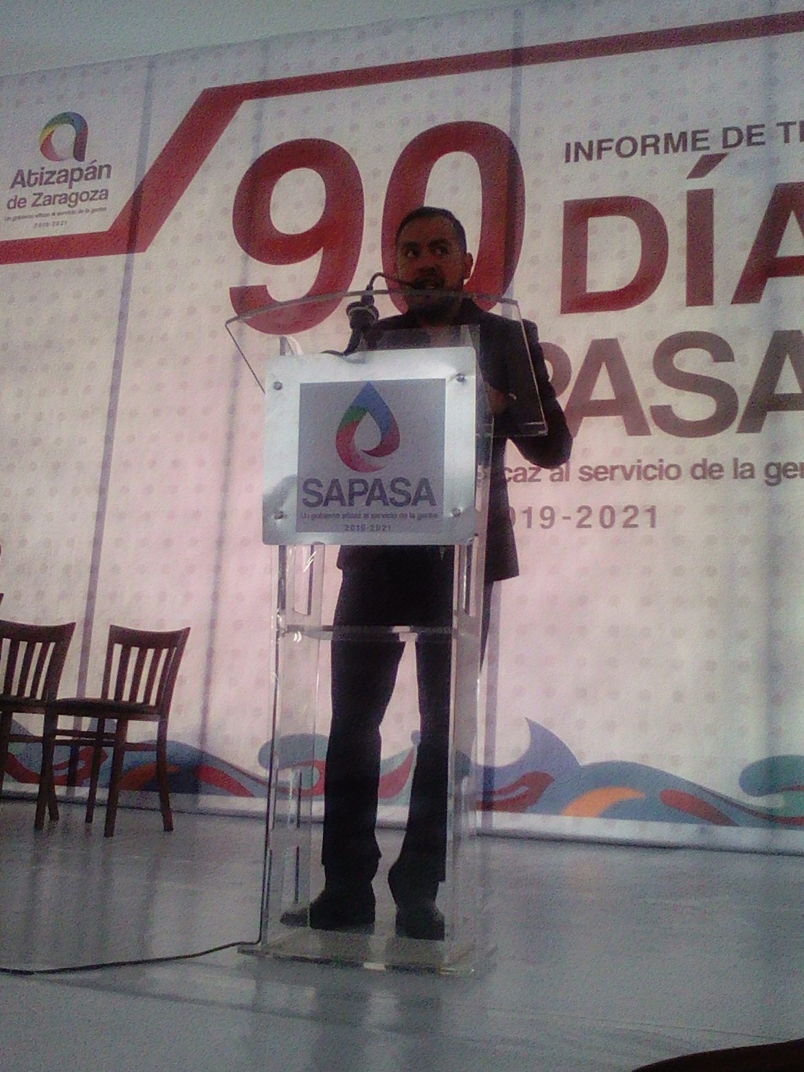 En SAPASA se trabaja con honestidad y para bien de los atizapenses ...